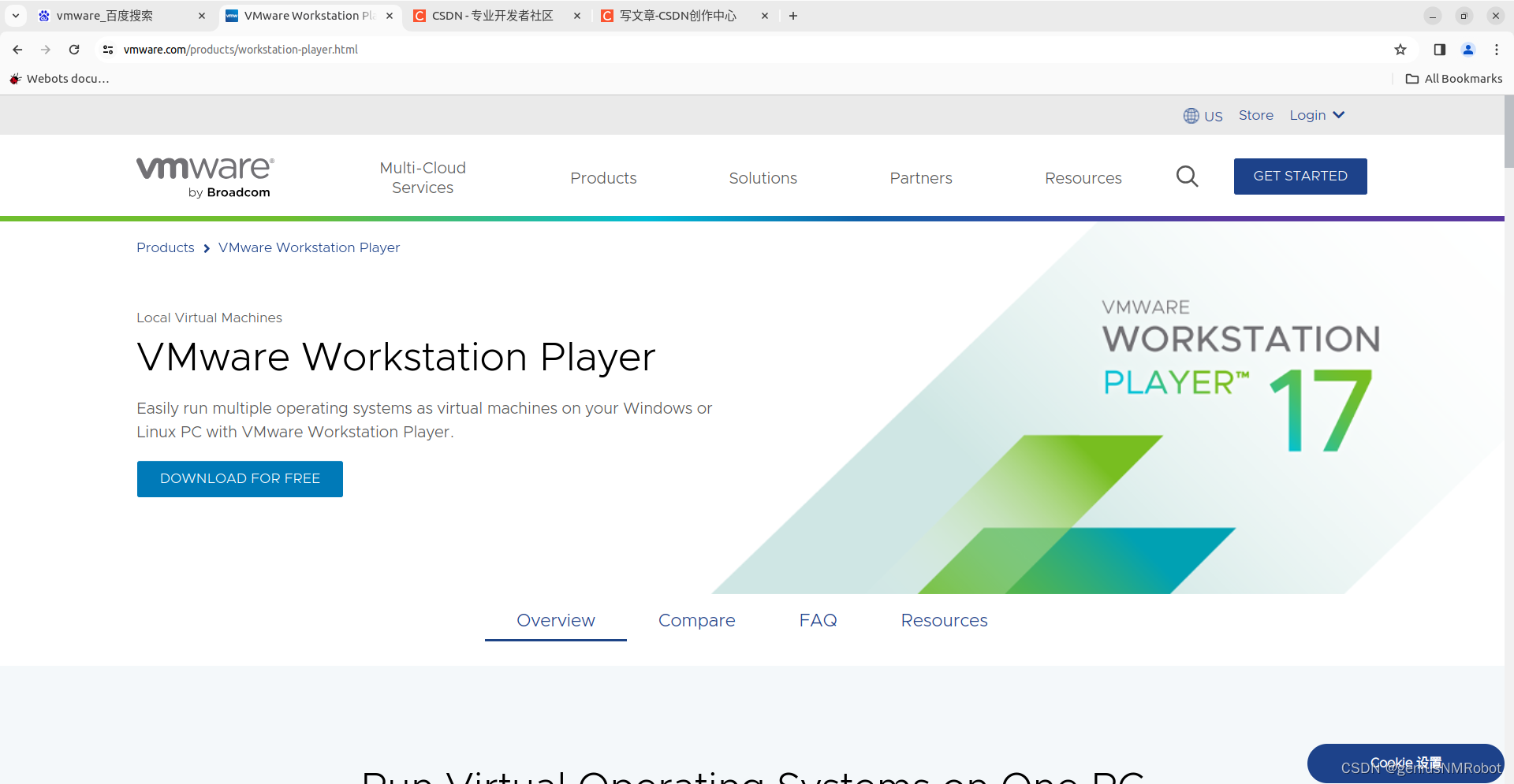 免费的vmware player和收费的vmware pro的区别_vmware player和pr的区别-CSDN博客