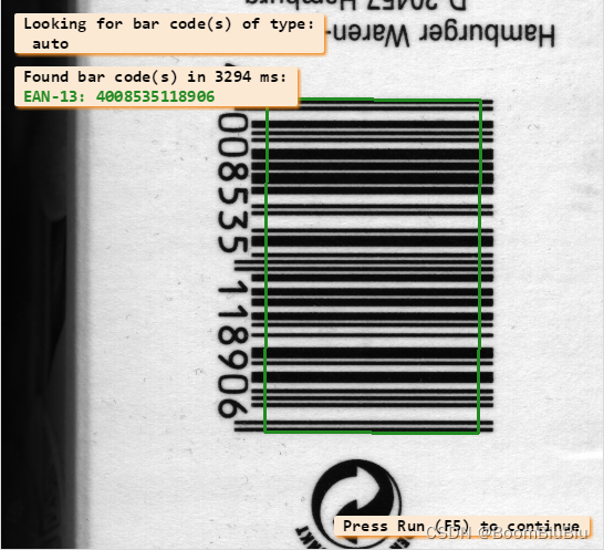 基于Halcon学习的一维码识别【二】barcode.autodiscrimiantion.hdev_一维码定位 halcon-CSDN博客