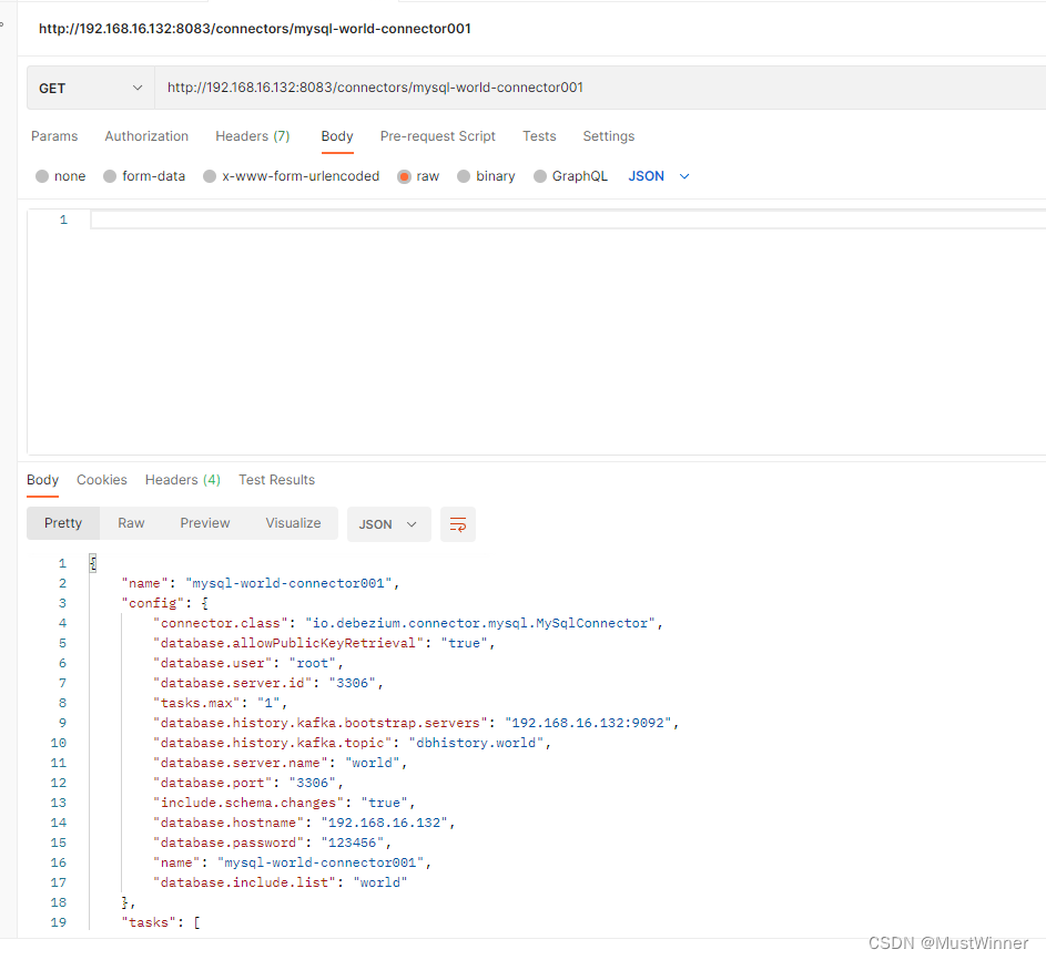 debezium 订阅mysql The ‘topic.prefix‘ value is invalid: A value is required_connector ...