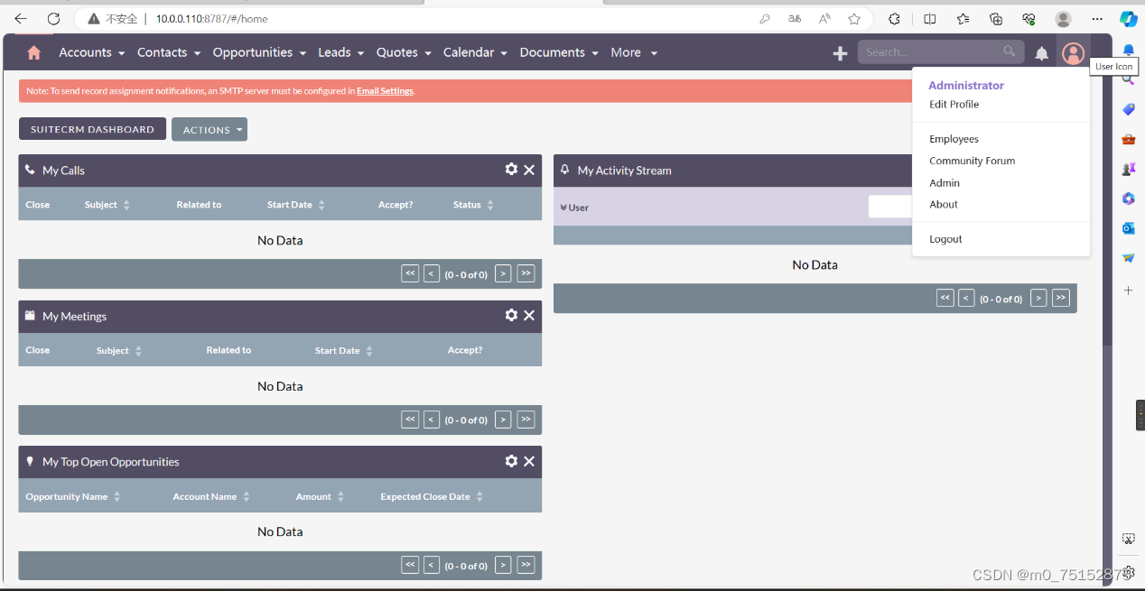Linux 使用虚拟化技术搭建SuitCRM系统_suitecrm docker-CSDN博客