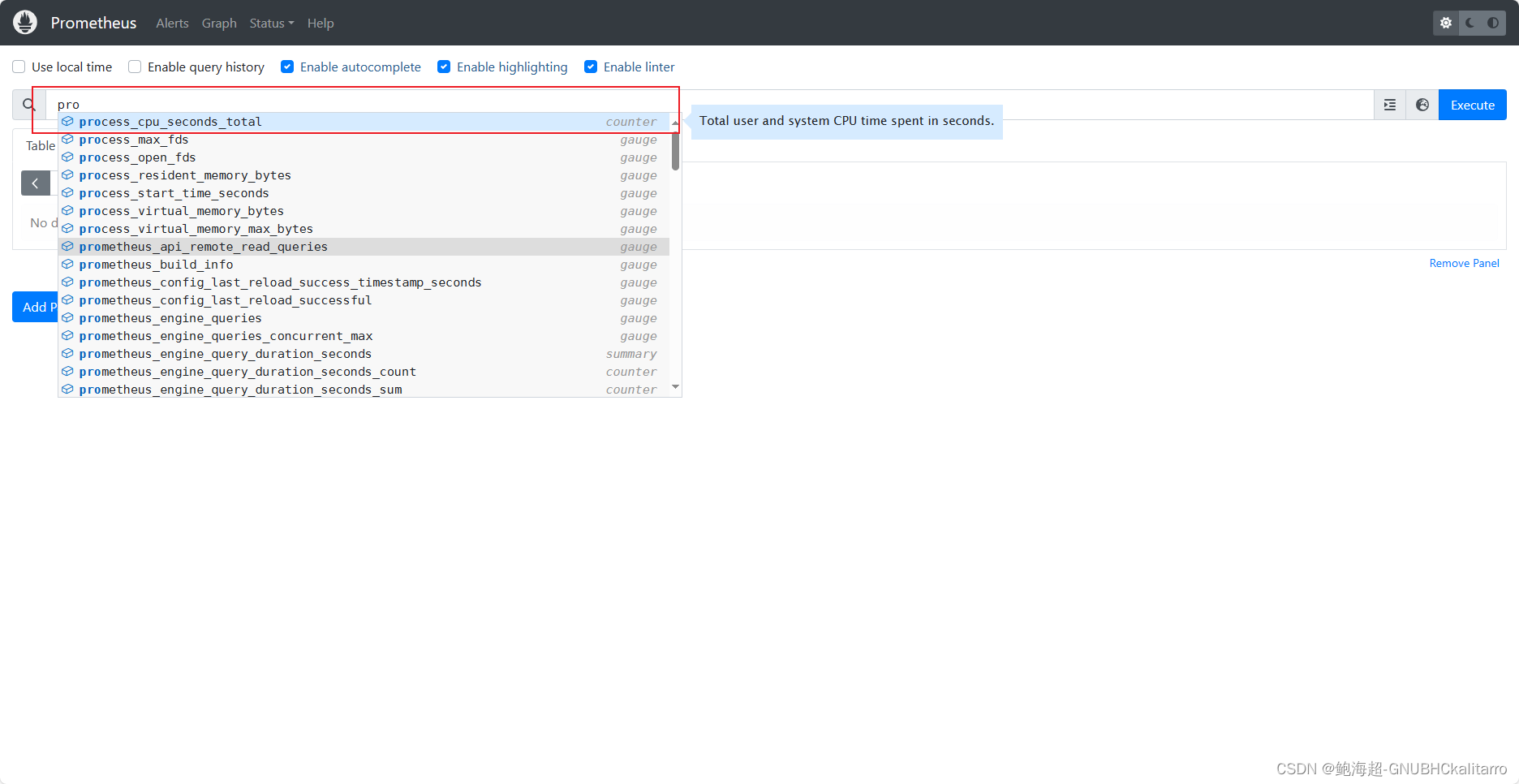 Linux：Prometheus的源码包安装及操作（2）_linux服务器安装prometheus-CSDN博客
