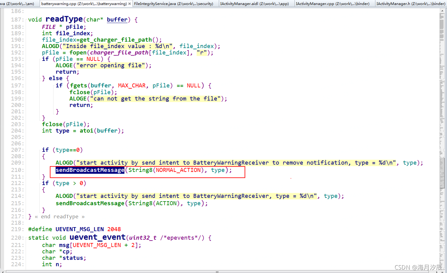 Android C++语言 通过Binder通信调用activity: [android.app.IActivityManager] 服务发广播_android c++ 怎么发广播-CSDN博客