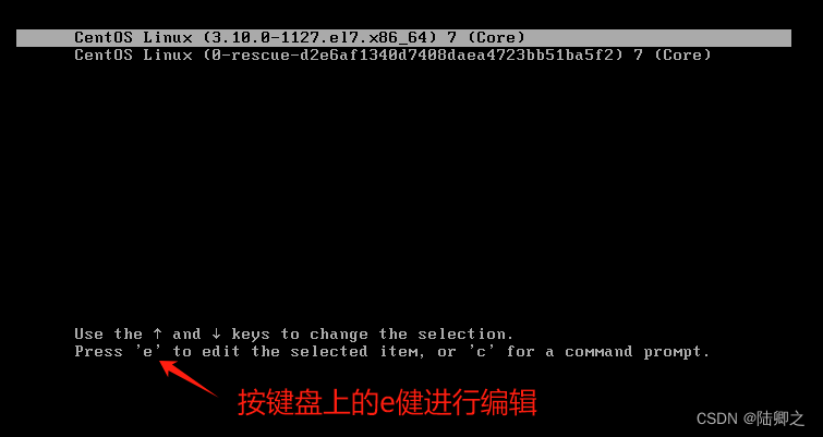 Linux之重置root密码_rd.break-CSDN博客