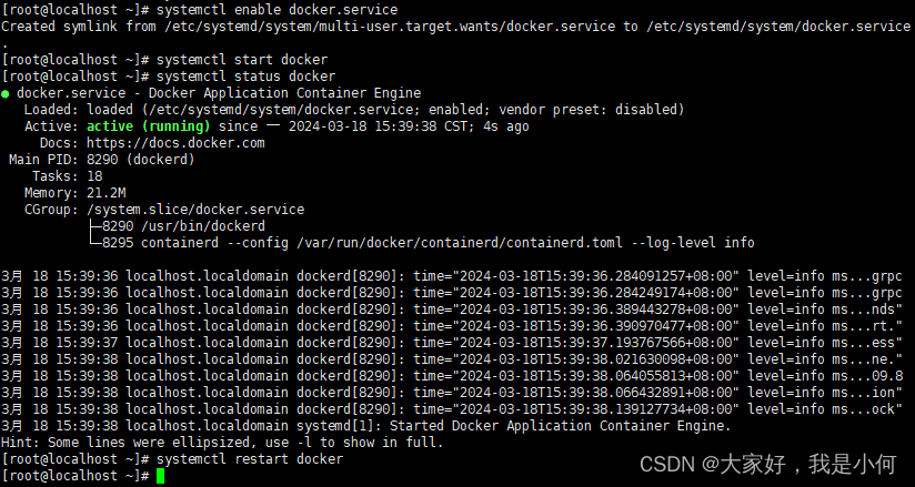 离线安装docker、docker_redis_docker_大家好，我是小何，刚刚刚刚刚-魔乐社区