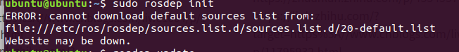sudo rosdep init 出现 ERROR: cannot download default sources list from:_sudo rosdep init无法下载-CSDN博客