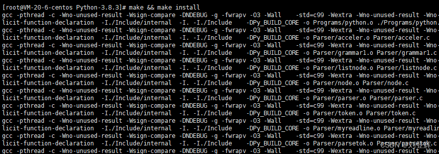 自用升级centos7.2的默认Python 2.7.5为python3.8_升级python 3.8-CSDN博客