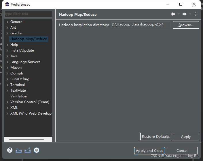 MapReduce编程入门--用eclipse创建MapReduce工程_eclipse创建mapreduce教程-CSDN博客