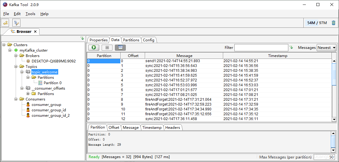 Kafka工具--Kafka Tool_kafkatools 查看数据显示二进制-CSDN博客