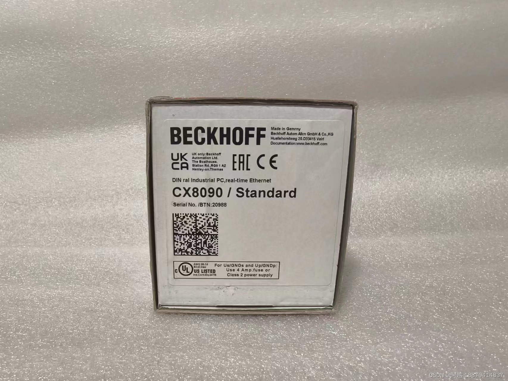 BECKHOFF CX8090 倍福控制器_倍福cx8090-CSDN博客