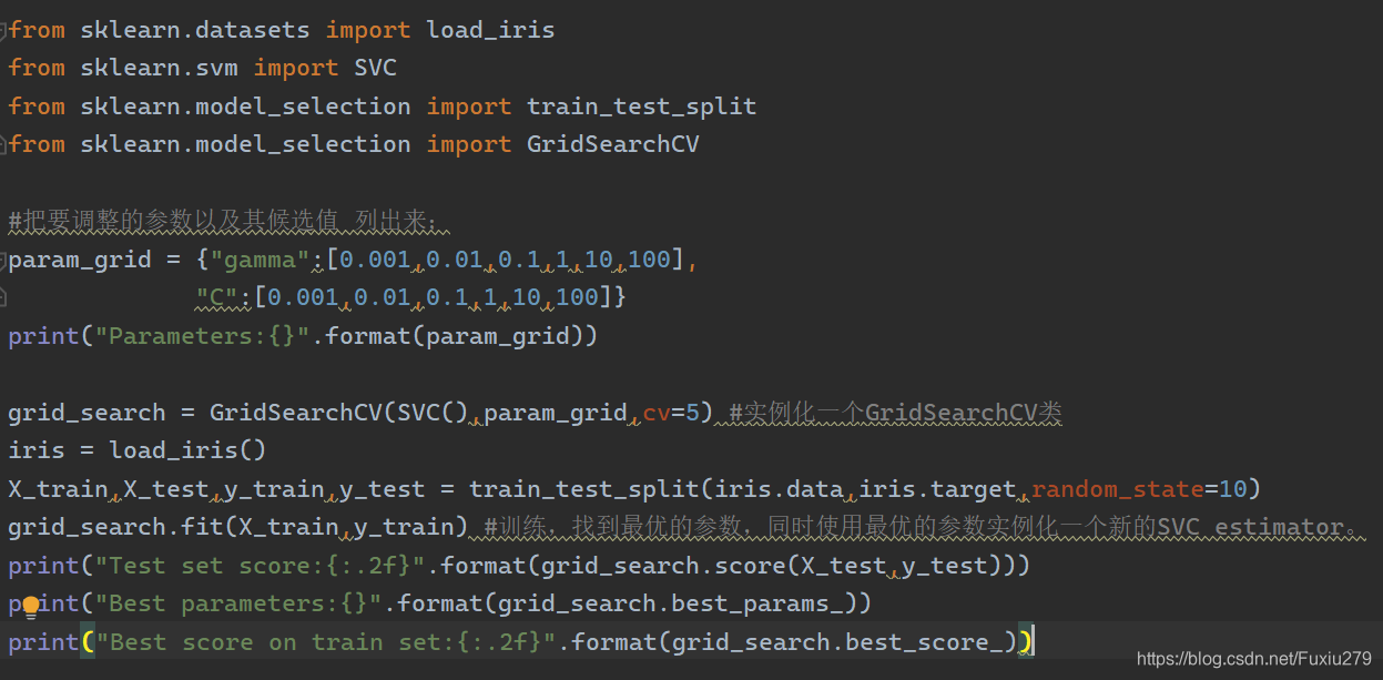 sklearn Grid Search 网格搜索_sklearn gridsearch-CSDN博客
