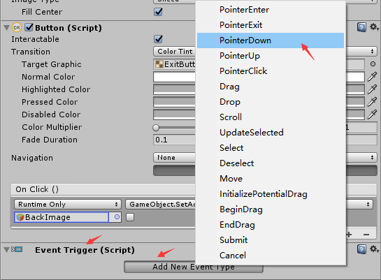 Unity3d Ugui Button相关、点击、按下、抬起、长按事件unity Button 长按 Csdn博客