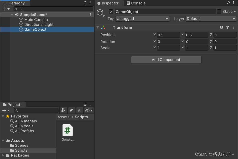 【unity3D-网格编程】01：Mesh基础属性以及用代码创建一个三角形_mesh编程-CSDN博客