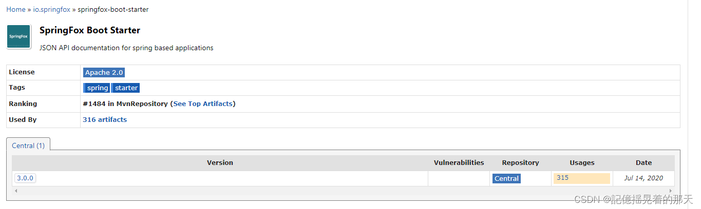 SpringDoc API文档工具集成SpringBoot - Swagger3_springdoc和swagger-CSDN博客