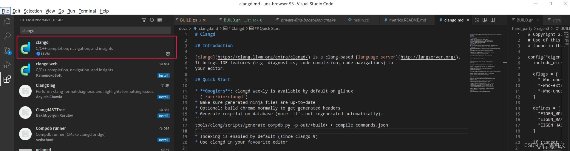 chromium+clangd快速代码跳转_chromium高级编程-CSDN专栏