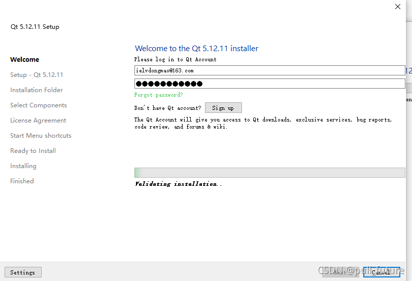 【Qt】qt5.12.11注册不了？解决办法-实测_can not create new qt account with reserved ...