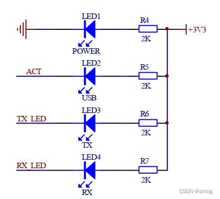 usb转32串口方案_ch334原理图-CSDN博客