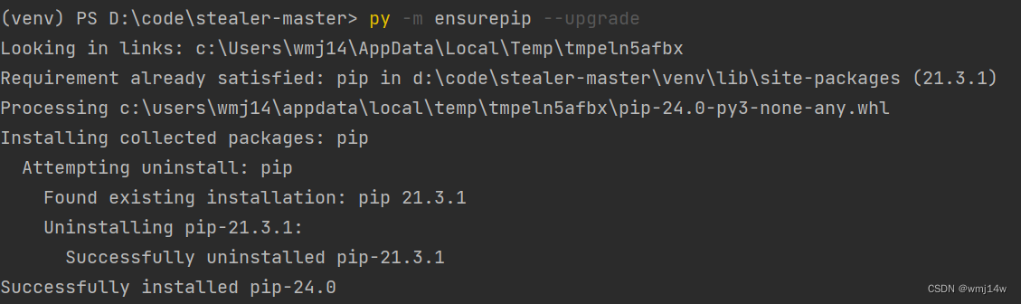 Attributeerror Module ‘pkgutil‘ Has No Attribute ‘impimporter‘ Did You Mean ‘zipimporter‘ 解决