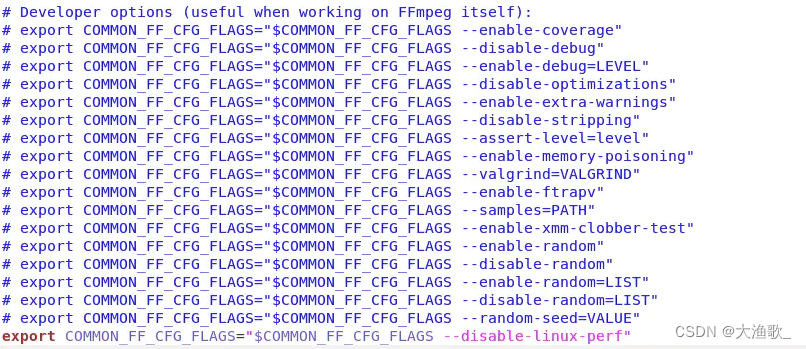 Unknown option “--disable-ffserver“_unknown option "--disable-ffserver".-CSDN博客
