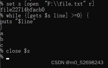 Tcl_文本处理_tcl 文本操作-CSDN博客