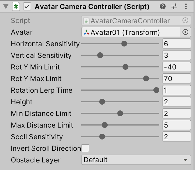 Unity SKFramework框架（二十四）、Avatar Controller 第三人称控制_unity avatar camera controller-CSDN博客