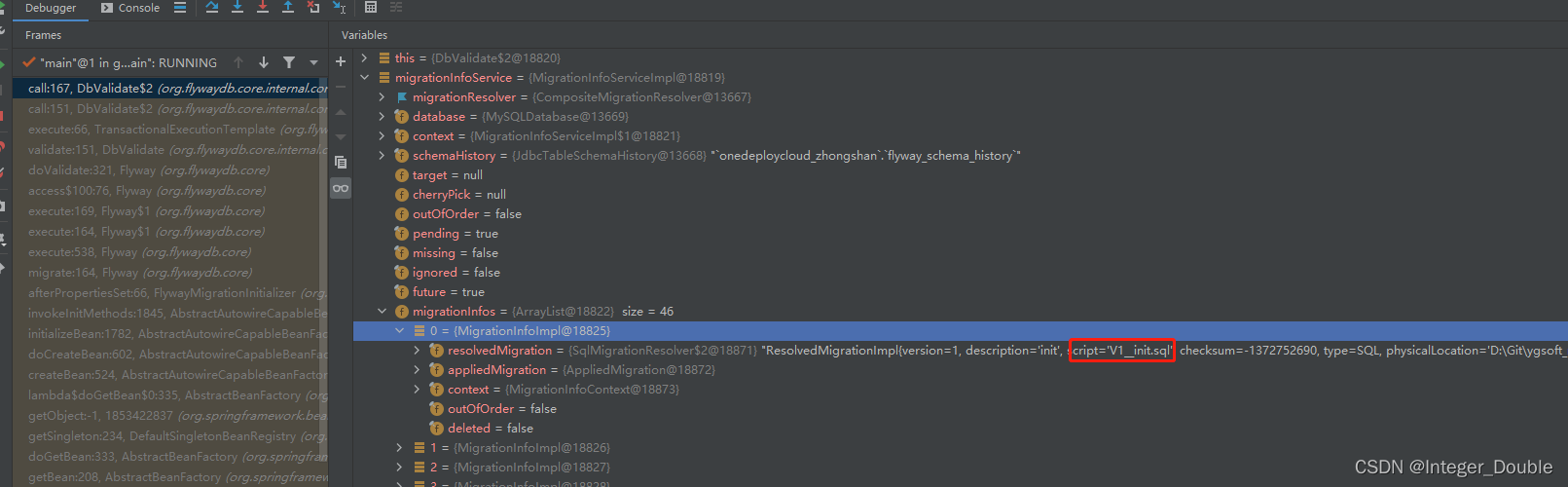 Flyway报错源码分析——Validate failed: Migrations have failed validation-CSDN博客