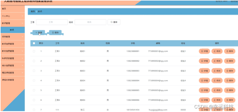 Django计算机毕业设计大数据与智能工程系教师档案管理系统（程序lw）pythond大数据专业能不能用django来写论文 Csdn博客