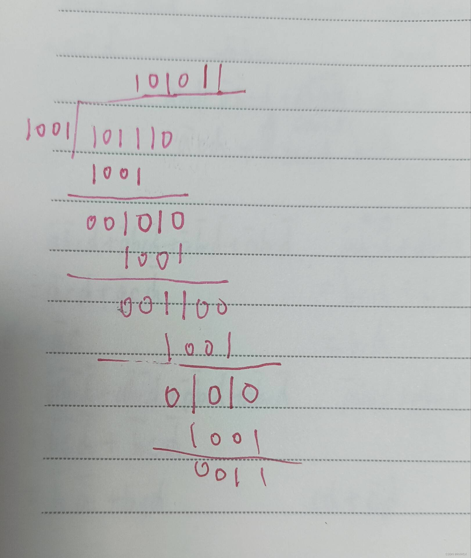 模2除法运输_110110111011000魔二除1010-CSDN博客