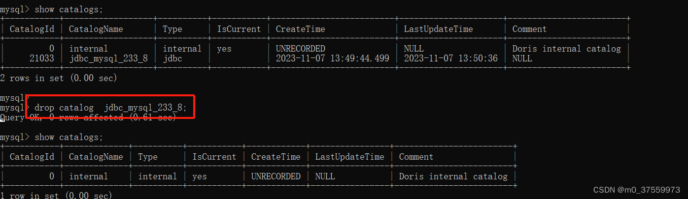 Doris：多源数据目录（Multi-Catalog）_doris catalog-CSDN博客