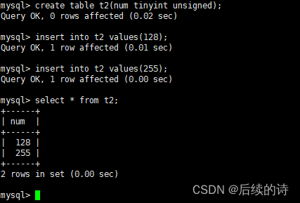 MySQL数据类型_mysql decimal-CSDN博客