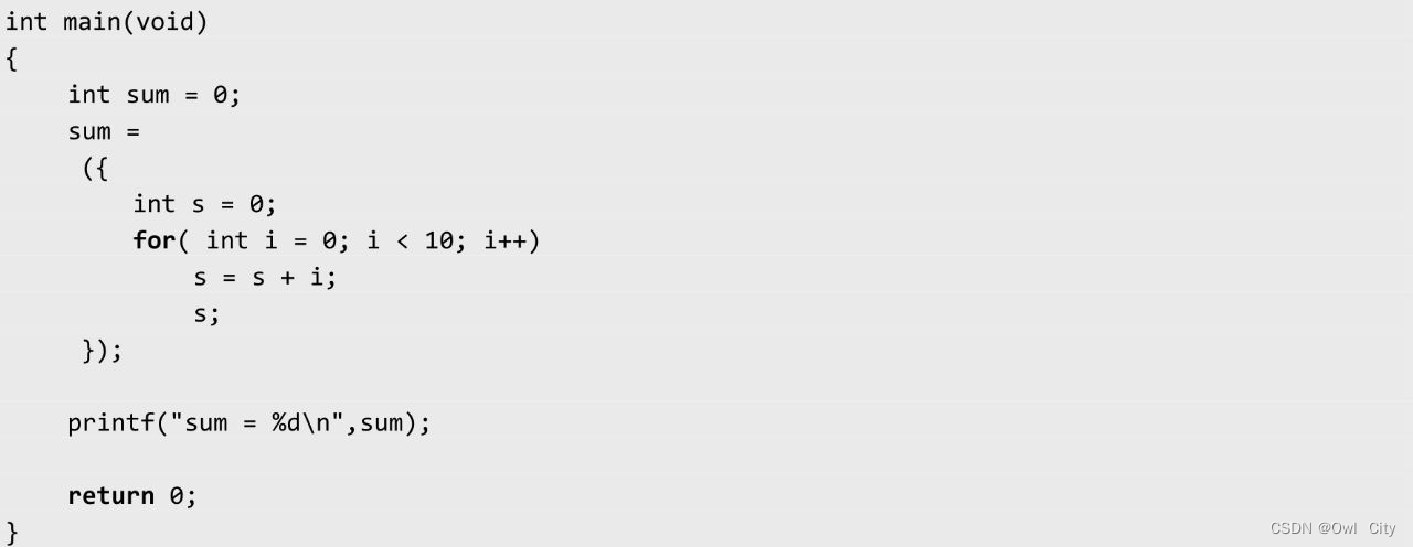 GUN C编译器拓展语法学习笔记(一）GNU C特殊语法部分详解_gnu c typeof-CSDN博客
