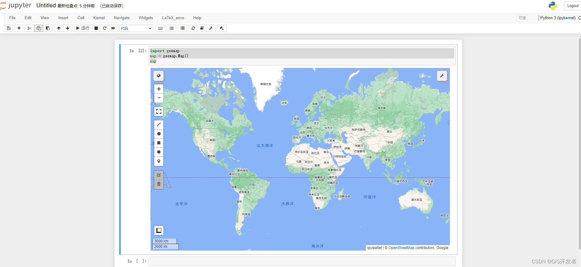 基于jupyter搭建一个本地Gee开发环境_geemap和jupyter是什么关系-CSDN博客