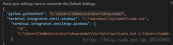 vscode 配置 anaconda终端_vscode使用anaconda terminal-CSDN博客