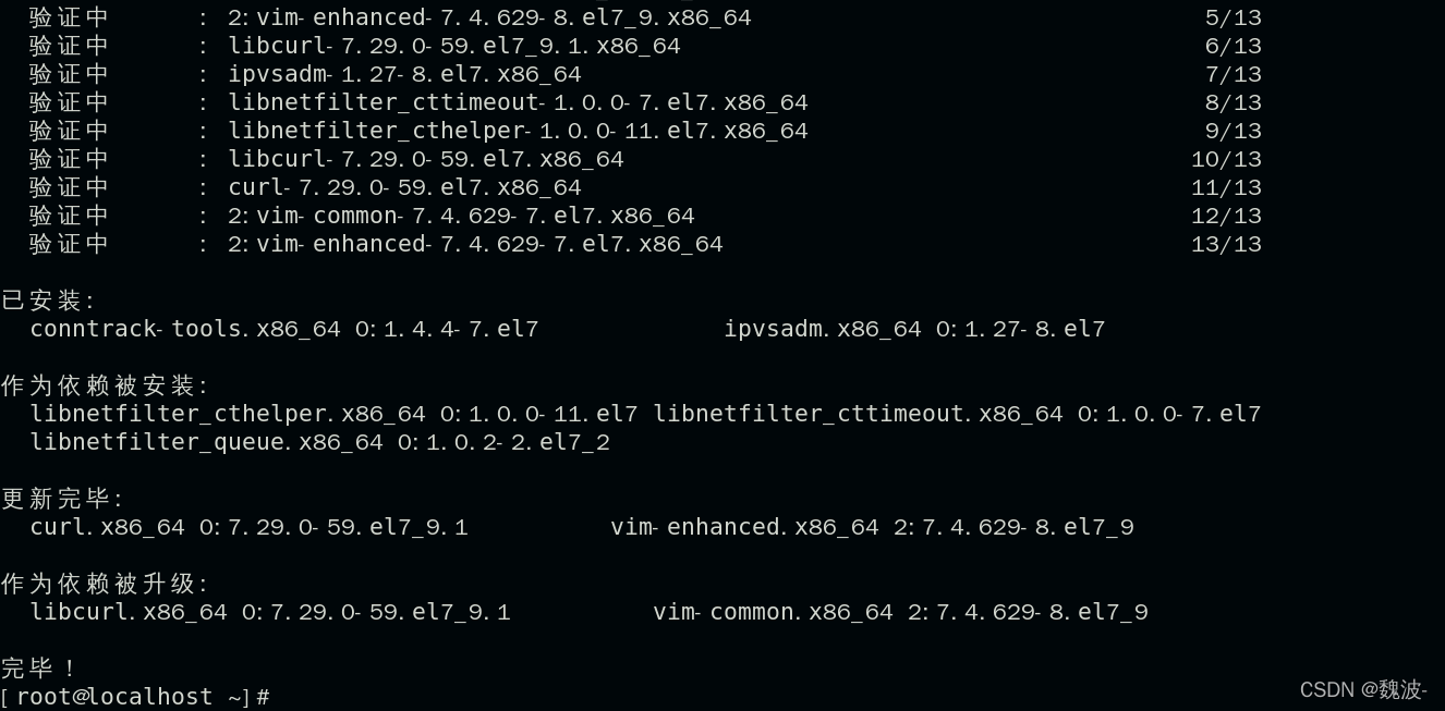 已解决：Error downloading packages: libnetfilter_queue-1.0.2-2.el7_2.x86_64: [Errno 256] No more xxx ...