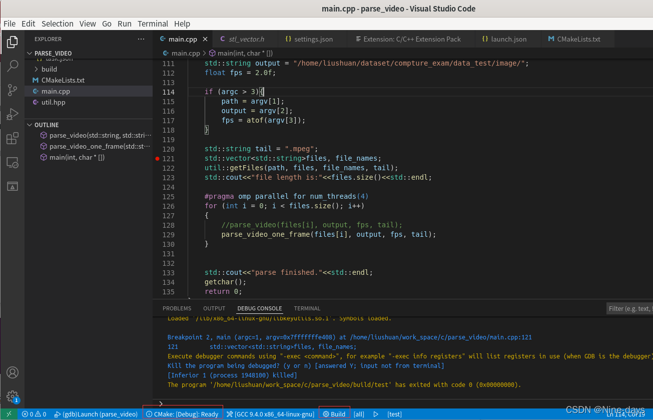CMake 之 VSCode+CMakeLists 调试 C++ 工程_vscodeyunxing cmakelist-CSDN博客