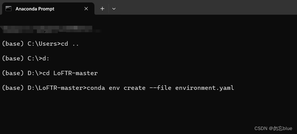 配置LoFTR: Detector-Free Local Feature Matching with Transformers，运行demo-CSDN博客