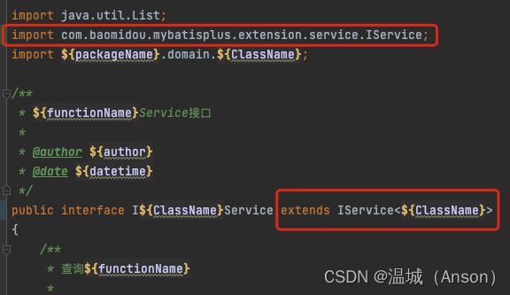 让若依生成的service、mapper继承mybatisPlus的基类_若依 mybatisplus生成代码改进-CSDN博客
