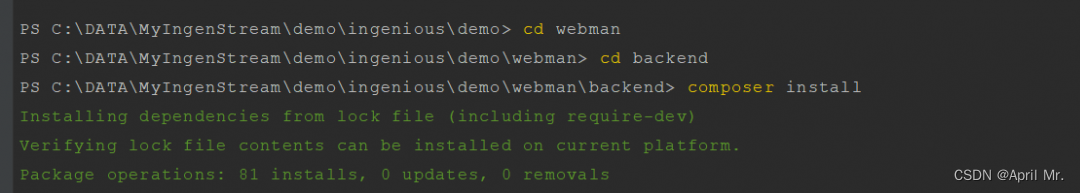 Webman框架 安装PHP ingenious-v1工作流引擎demo 步骤_webman 部署-CSDN博客