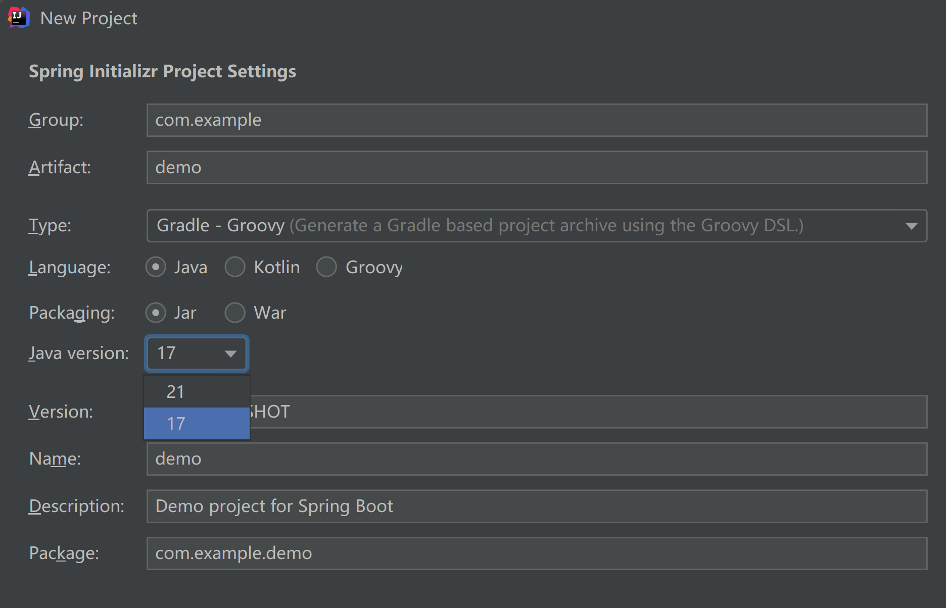 『踩坑记录』IDEA Spring initialzr新建Spring项目不能选择jdk8的解决方法_idea的spring initializr没有低版本-CSDN博客
