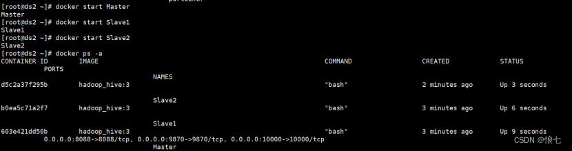 hadoop3.2.1+hive3.1.2-docker安装_docker安装hive hadoop-CSDN博客