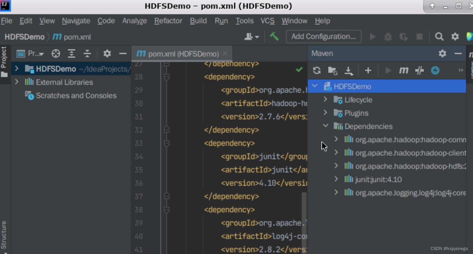 HDFS Java API基本操作实验_hdfs java api编程实践-CSDN博客