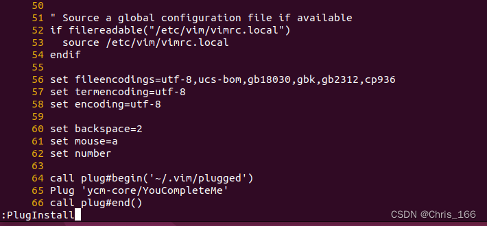 Vim + YCM + clangd_vim ycm clangd-CSDN博客