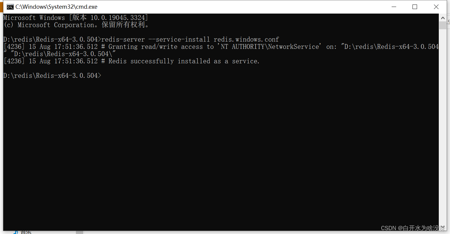 【11】Redis学习笔记 （微软windows版本）【Redis】_redis windows使用-CSDN博客