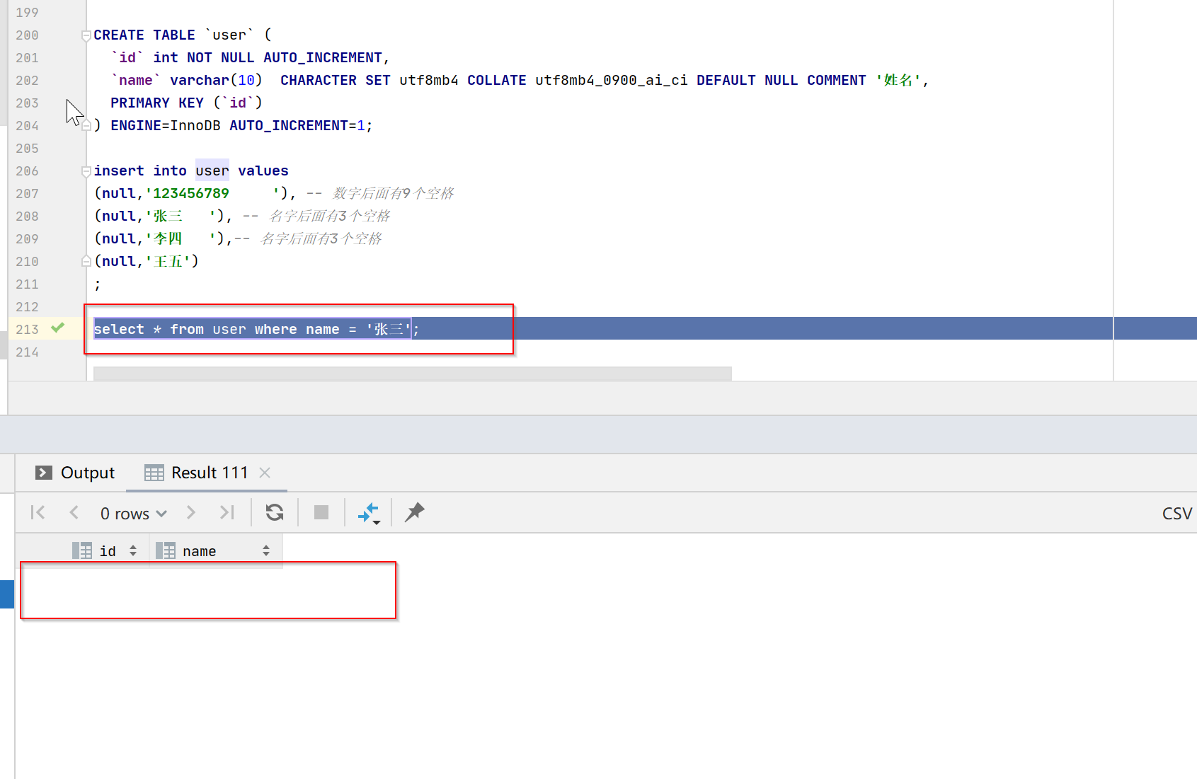 MySQL尾部空格处理与哪些设置有关? 字符集PAD SPACE与NO PAD属性的区别、MySQL字段尾部有空格为什么也能查询出来？-CSDN博客