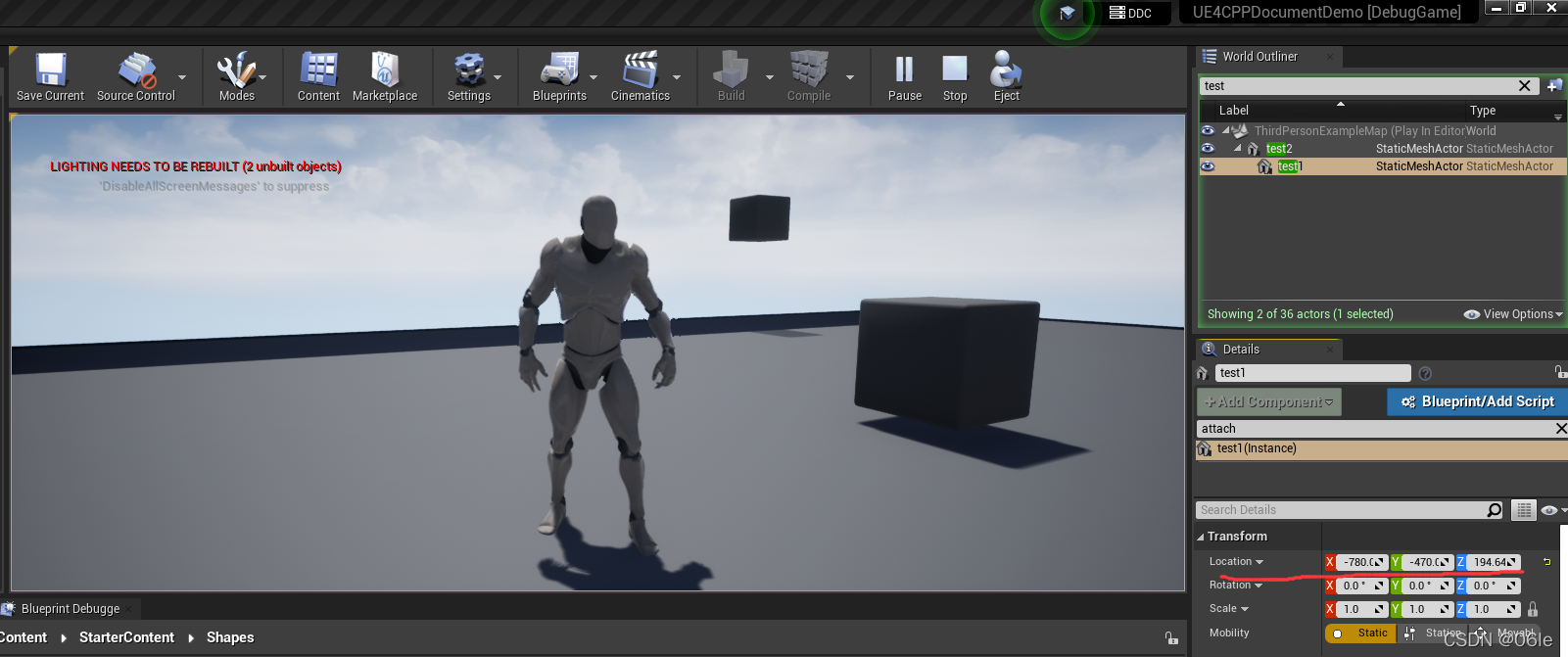 UE4 Attach规则详解-CSDN博客