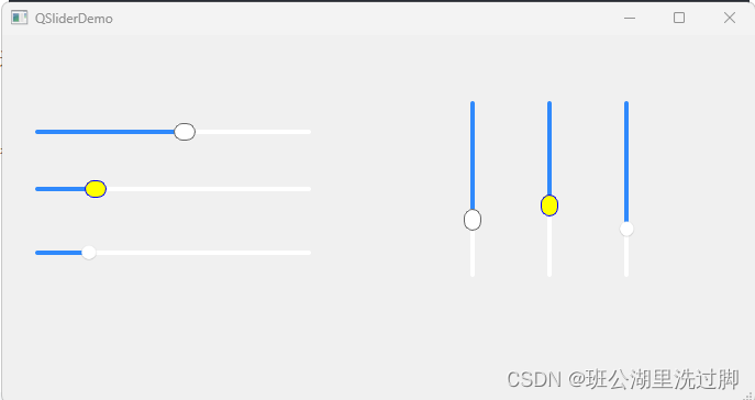 QSlider风格设置_qslider 样式 圆美化-CSDN博客