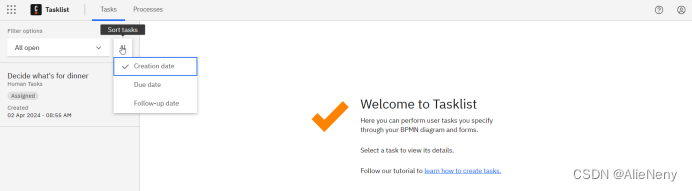 【45】Camunda8-SaaS之Tasklist(任务列表)_camunda tasklist-CSDN博客