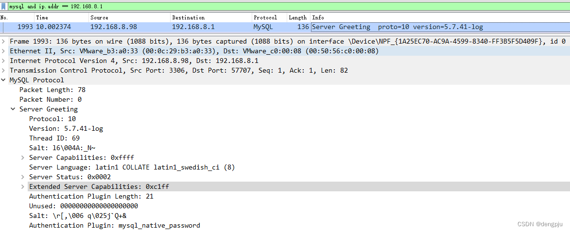 记录mysql认证过程_read initial handshake error-CSDN博客