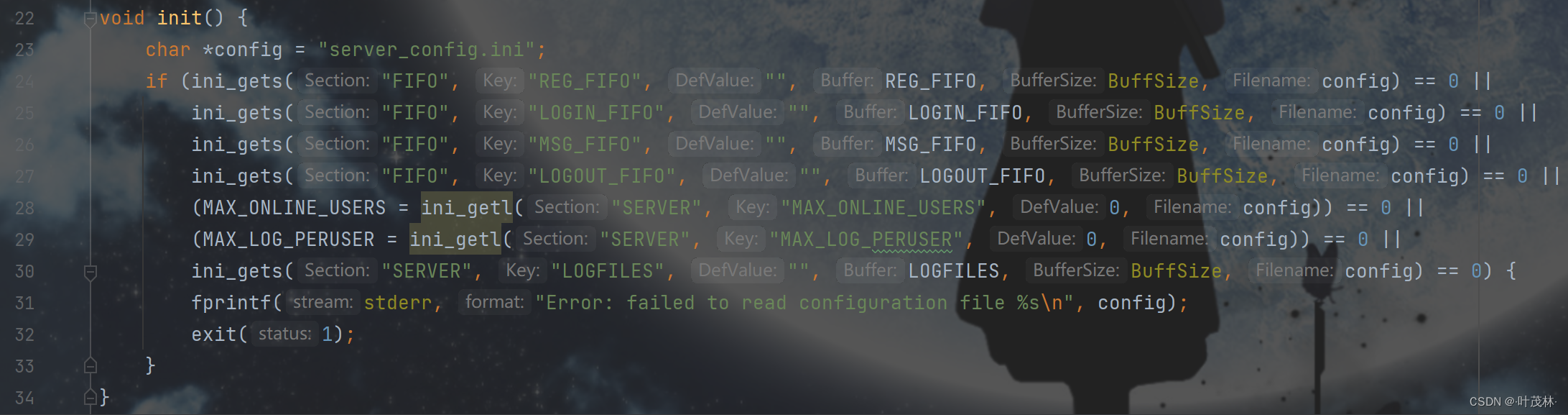 使用C语言开源代码库minIni读写“.ini”配置文件_读写配置文件ini-CSDN博客