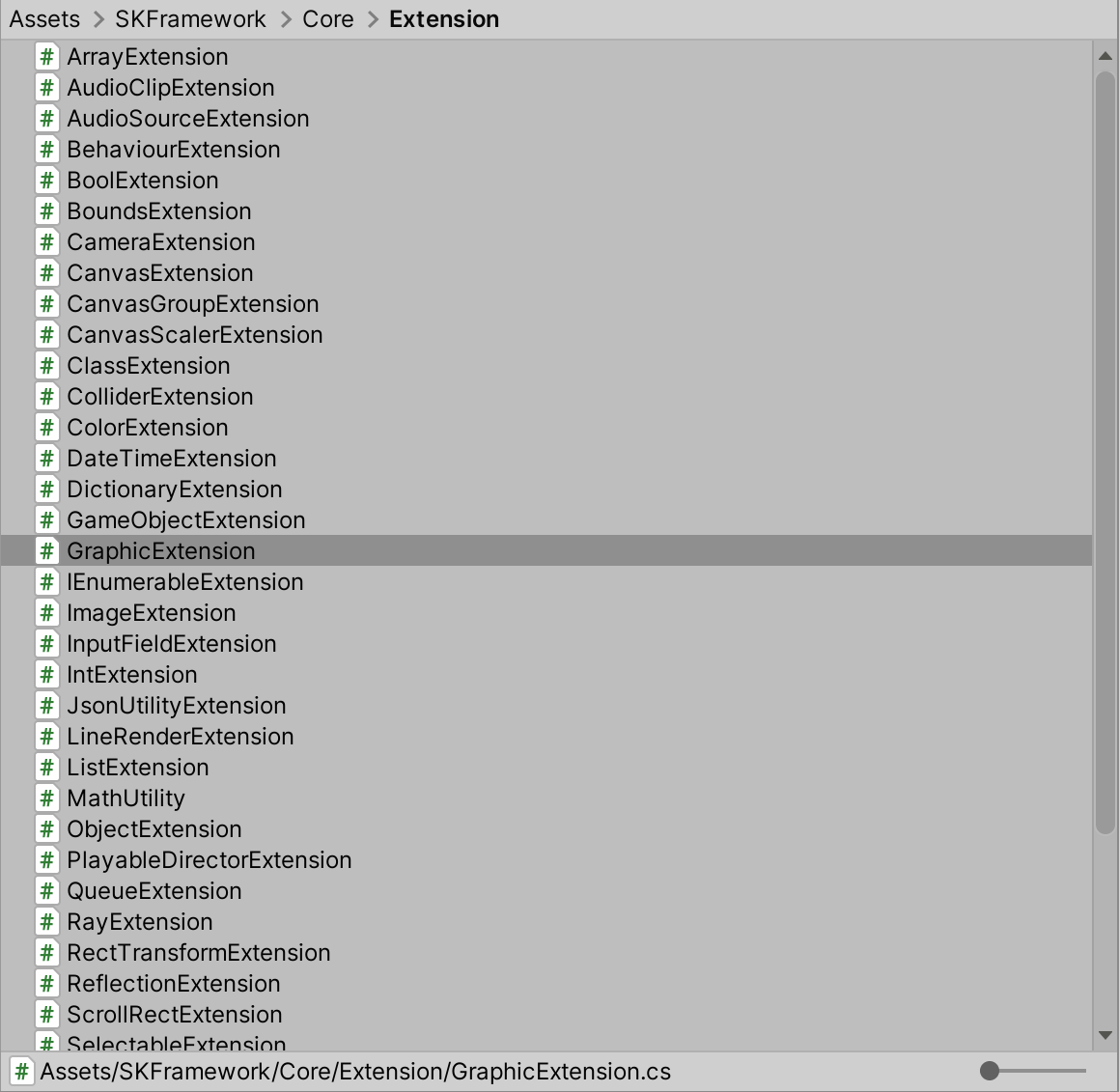 Unity SKFramework框架（十四）、Extension 扩展函数-CSDN博客