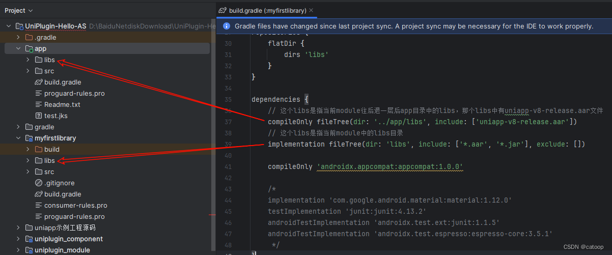 开发uniapp插件包aar文件，使uniapp可以调用jar包_uniapp调用jar包-CSDN博客